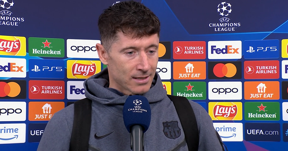 MEDIASET - Barcellona, Lewandowski: "Dovevamo fare più gol, ma possiamo passare"